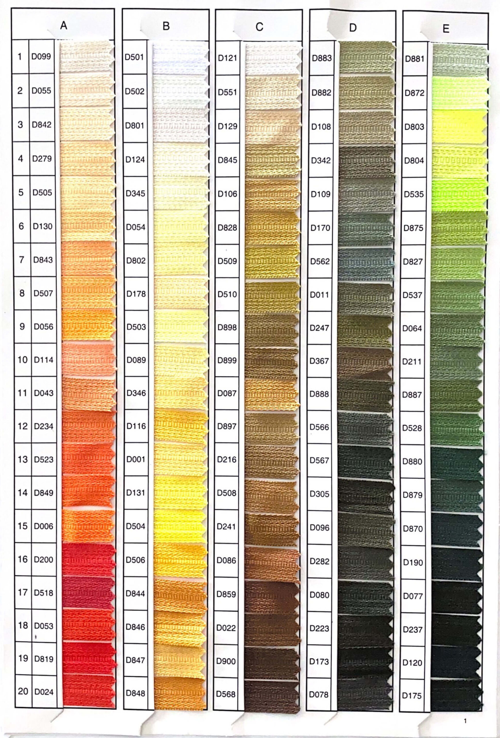 Color Swatch – KM GLOBAL TEX BD